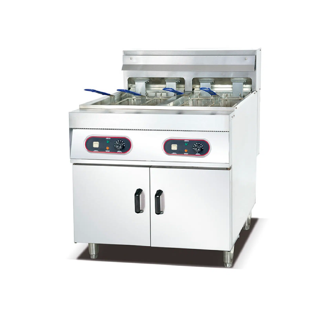 Aloma Double Electric Commercial Deep Fryer 2x28L – 3 Phase - Catering ...