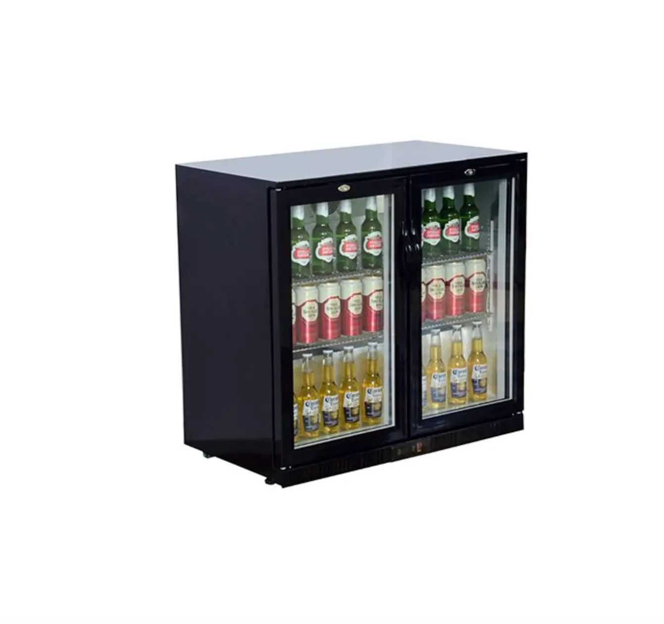 Back Bar Cooler – (2 door, hinged) - Catering Equipments Experts