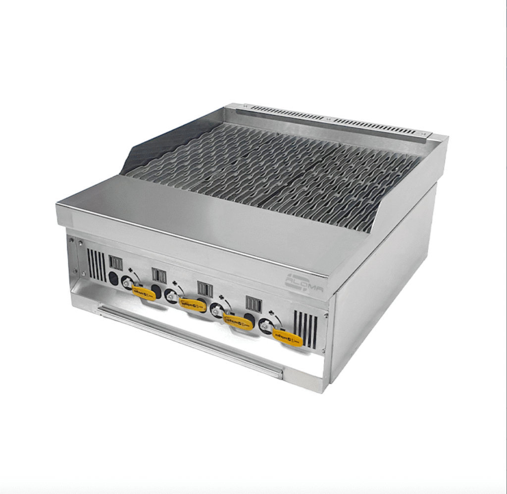 Table Model Grill – 4 Burner - Catering Equipments Experts