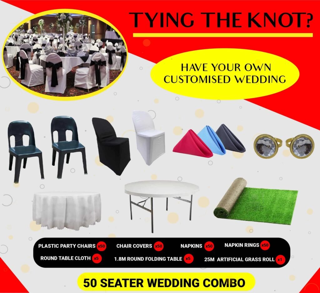 Wedding Package Combo 1 - Catering Equipments Experts